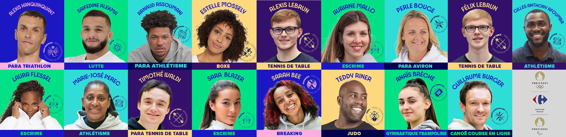 Jeux Olympiques et Paralympiques Paris 2024 - Carrefour.fr