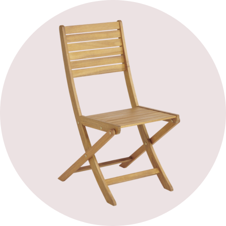 Chaise de jardin Rouge, Achat Chaises de jardin au Meilleur Prix