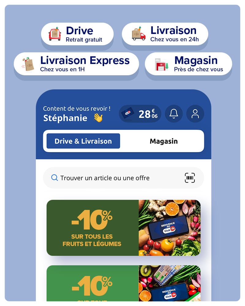 Application Mobile Carrefour