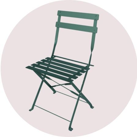 Chaise de jardin Rouge, Achat Chaises de jardin au Meilleur Prix