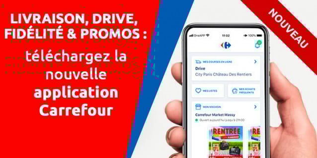 Carrefour : Magasins et Courses en ligne (Drive, Livraison à Domicile)